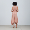 Unbalanced Skirt Midi Dress – Saltern