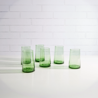 Moroccan Cone Glasses, Set of 6 – Saltern