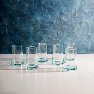 Moroccan Cone Glasses, Set of 6 – Saltern